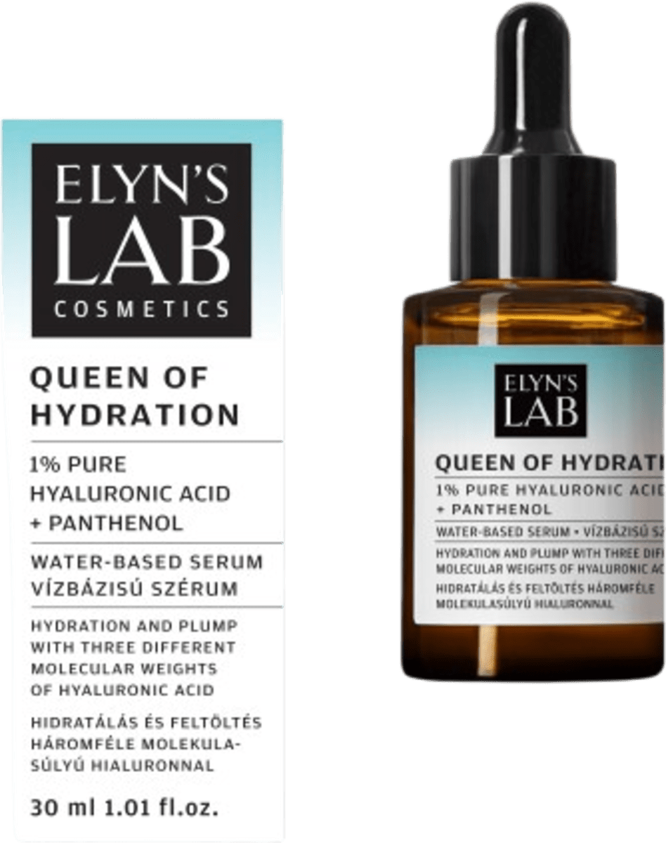 Elyn's Lab Ser cu Acid Hialuronic Queen of Hydration, 30 ml | dm.ro