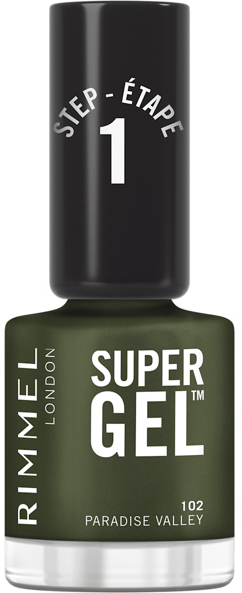 RIMMEL LONDON SUPER Gel lak za nokte - 102 Paradise Valley, 12 ml | dm ...