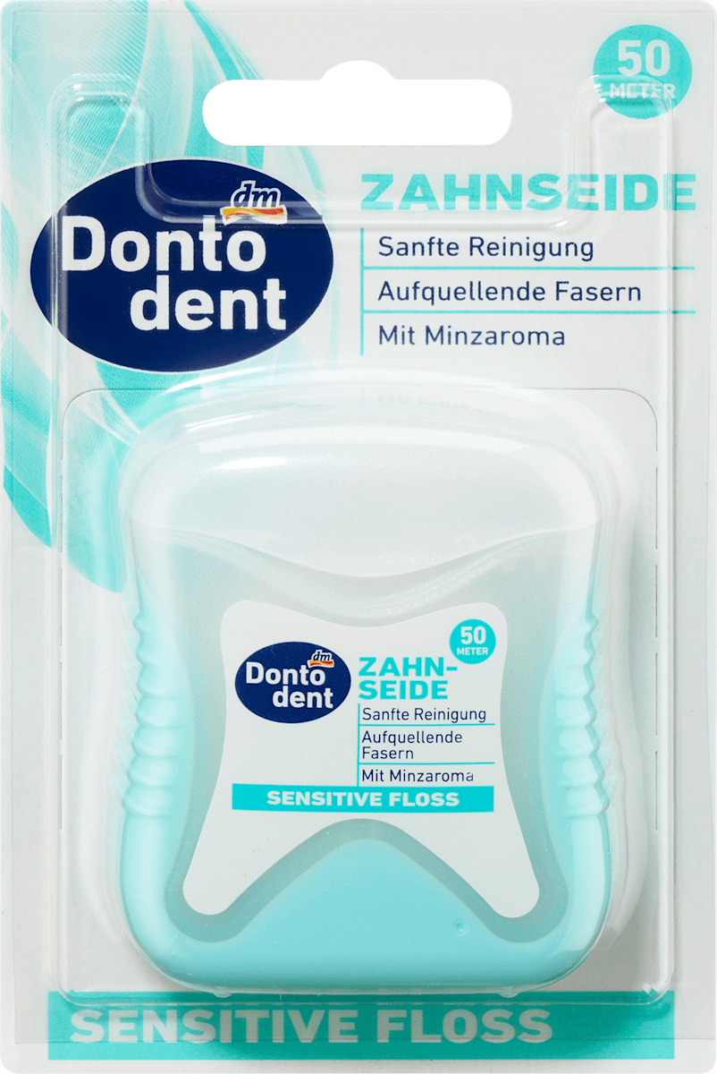 Dontodent Szenzitív, táguló fogselyem, mentaaromával, 50 m, 1 db | dm.hu