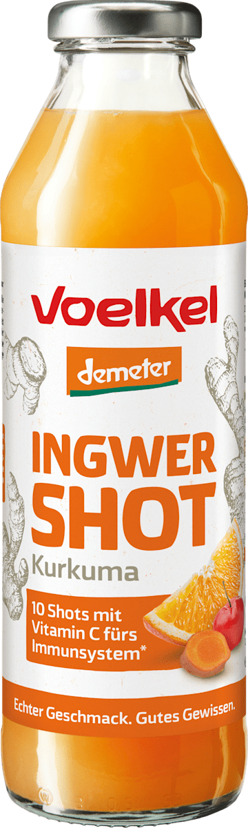 Voelkel Ingwer & Kurkuma Shot, 0,5 l dauerhaft günstig online kaufen ...