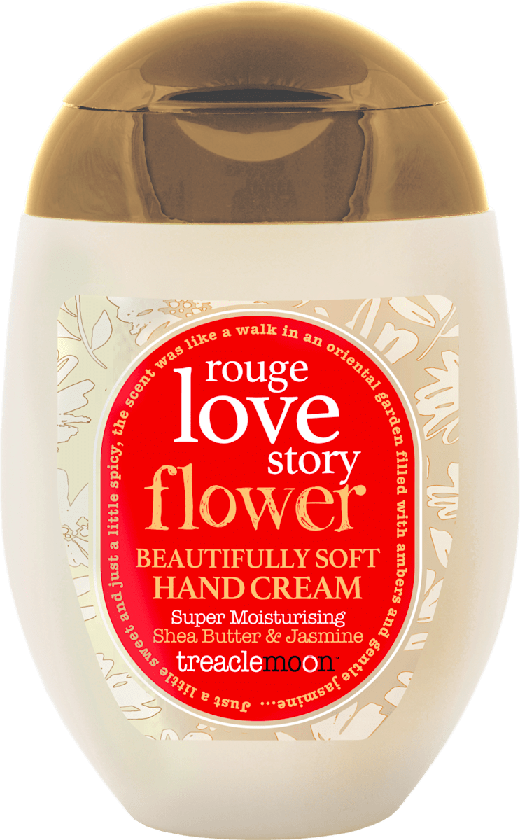 treaclemoon krém na ruce rouge love story flower, 75 ml | dm.cz