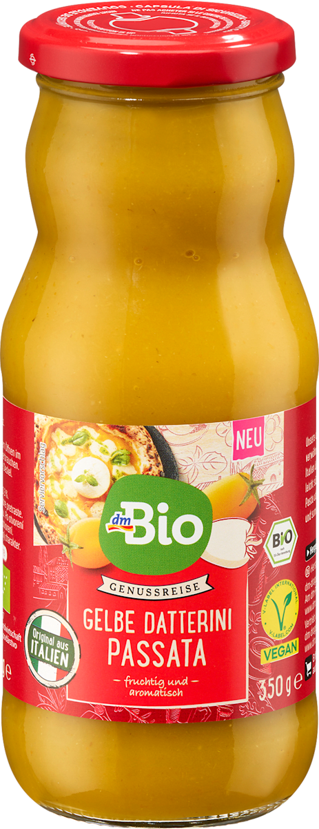 dmBio Passata z żółtych pomidorów, 350 g kupuj w zawsze korzystnych ...