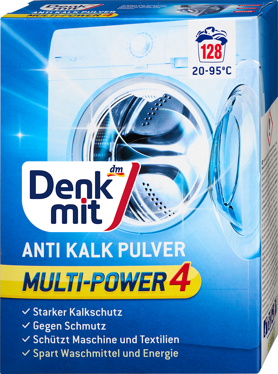 Denkmit Prašek za odstranjevanje vodnega kamna Multi-Power 4, 1,5 kg | dm.si