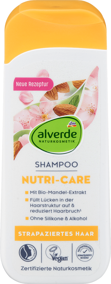 alverde NATURKOSMETIK Shampoo Nutri-Care, 200 ml dauerhaft günstig ...