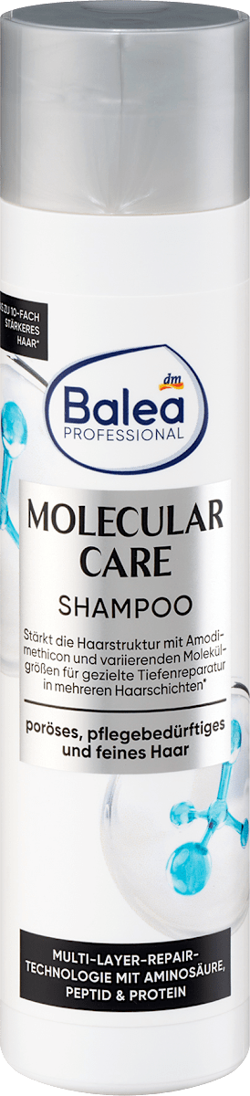 Balea PROFESSIONAL Shampoo Molecular Care, 250 ml dauerhaft günstig ...