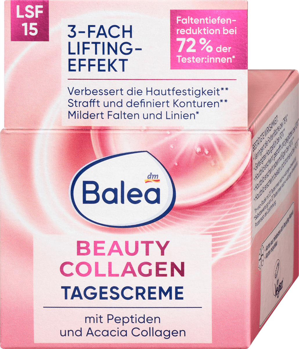 Balea Crema viso Beauty Collagen SPF 15, 50 ml | dm Italia