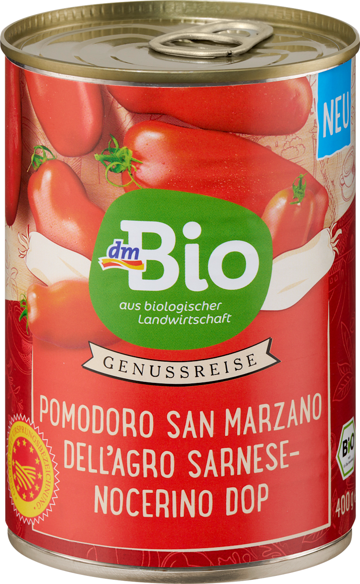 dmBio Tomaten ganz, San Marzano, 400 g dauerhaft günstig online kaufen ...
