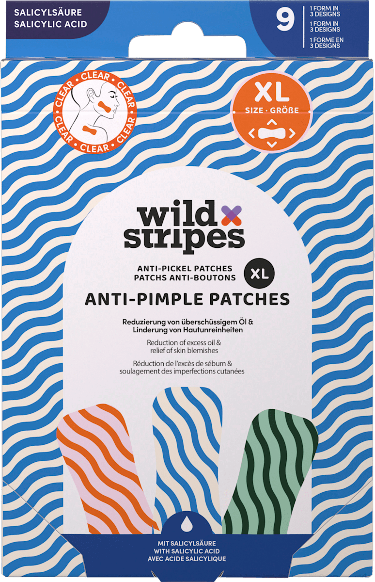 Wild Stripes Anti Pickel Patches XL, 9 St dauerhaft günstig online ...