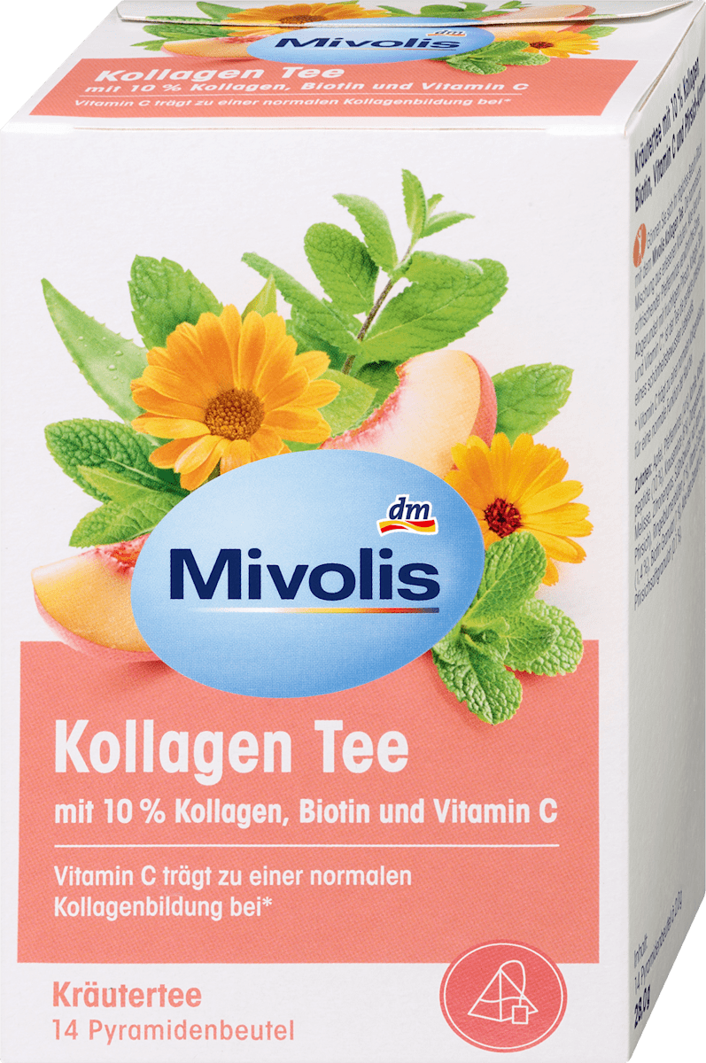 Mivolis Kräutertee, Kollagen Tee (14 Beutel), 28 g dauerhaft günstig ...