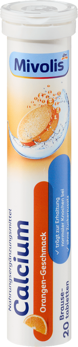 Mivolis Calcium Brausetabletten 20 St, 82 g dauerhaft günstig online ...