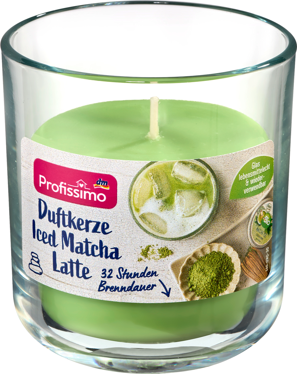 Profissimo Duftkerze im Glas Iced Matcha Latte, 1 St dauerhaft günstig ...