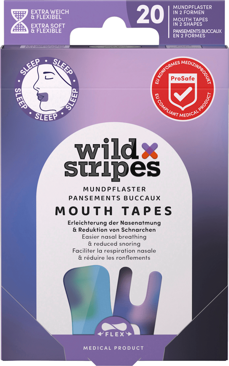 Wild Stripes Wild Stripes Mouth Patch, 20 St dauerhaft günstig online ...