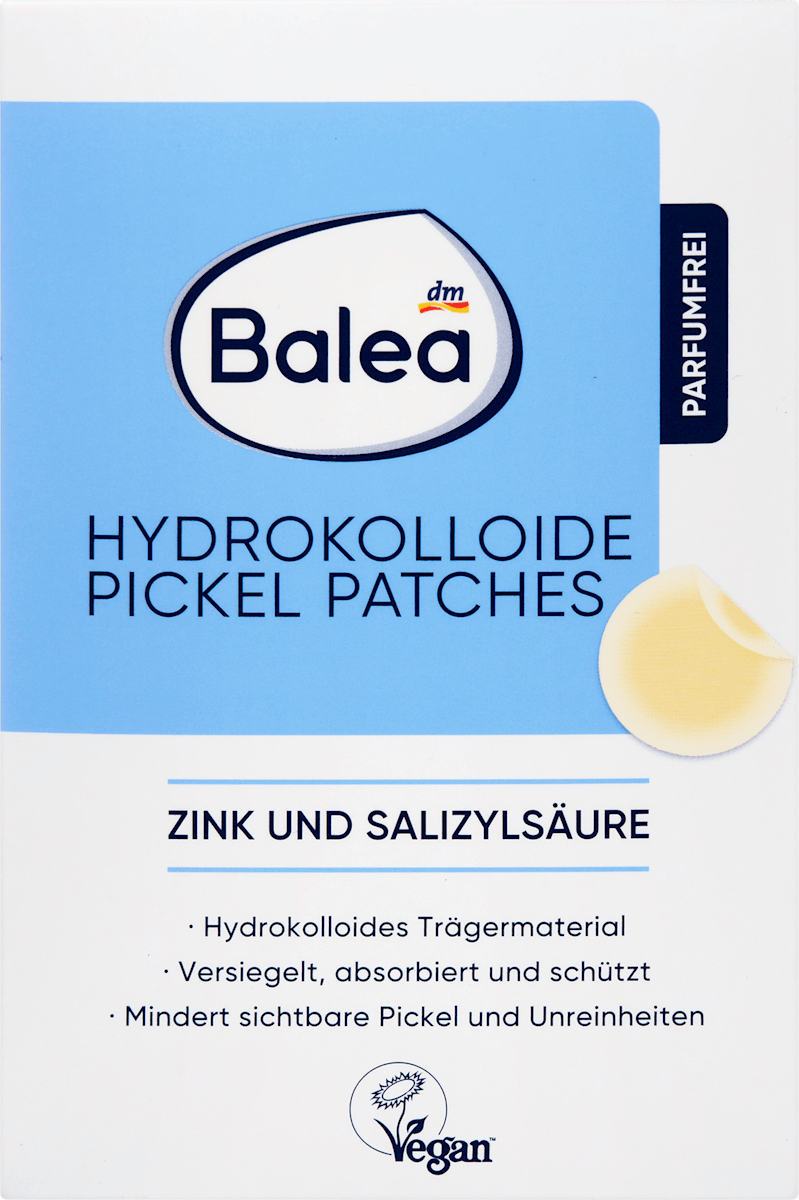 Balea Anti-Pickel Patches Hydrokolloid, 24 St dauerhaft günstig online ...