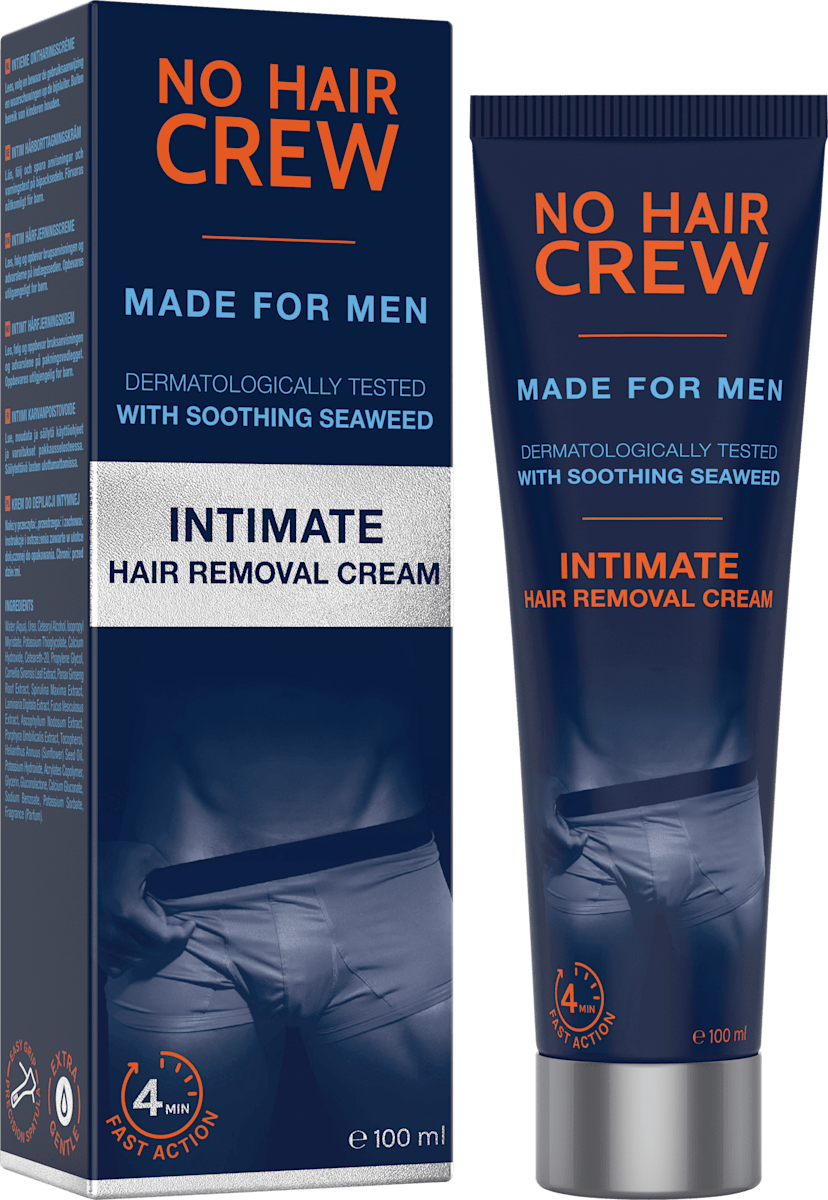 No Hair Crew Intim-Haarentfernungscreme, 100 ml dauerhaft günstig ...