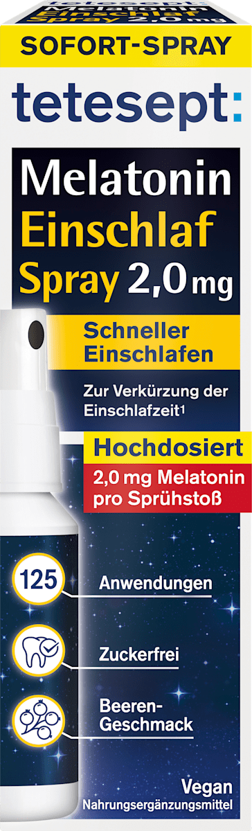 tetesept Melatonin Spray 2mg, 1 St dauerhaft günstig online kaufen | dm.de
