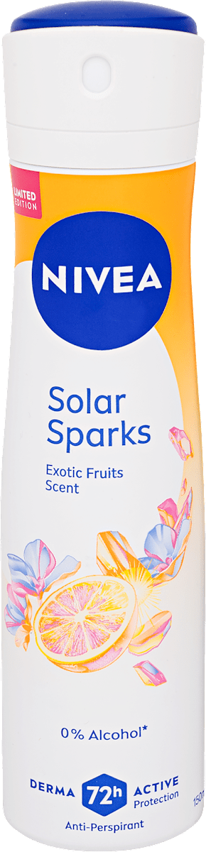 NIVEA Deo spray Solar Sparks, 150 ml | dm.hu