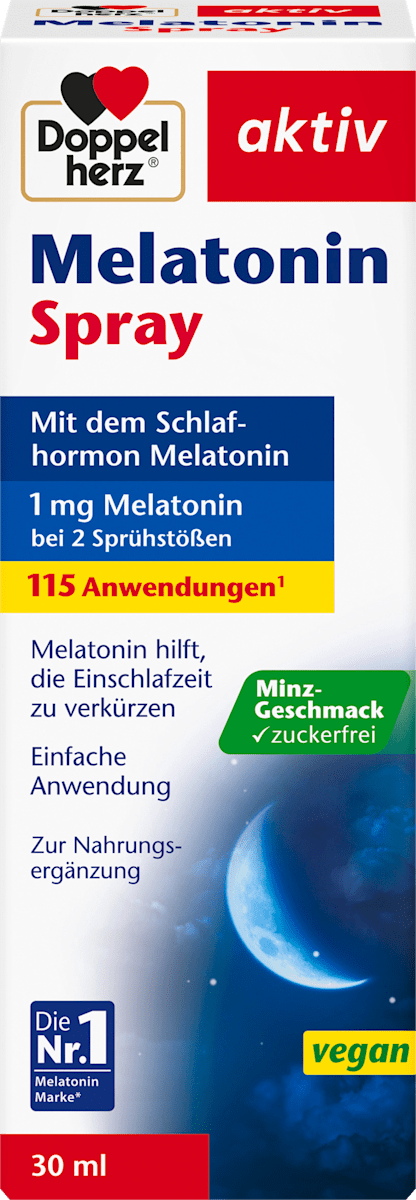 Doppelherz Melatonin Spray, 30 ml dauerhaft günstig online kaufen | dm.de