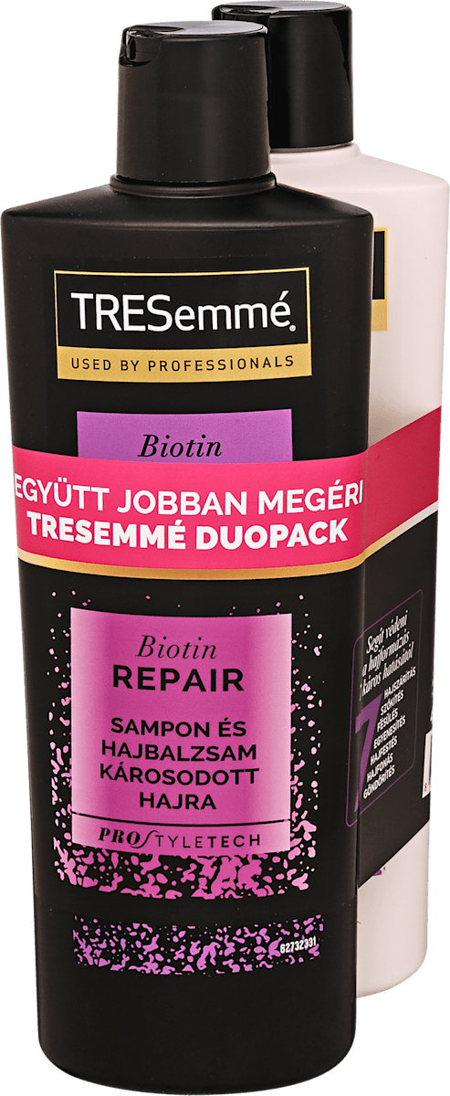 TRESemmé Sampon és balzsam Biotin Repair, károsodott hajra, 800 ml | dm.hu