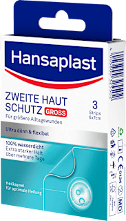 Hansaplast Pflaster Strips Zweite Haut, 6 St dauerhaft günstig online ...