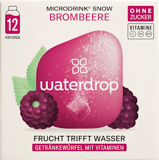 waterdrop Getränkewürfel Microdrink Eistee Pfirsich (12 Stück), 25,2 g dauerhaft günstig online ...