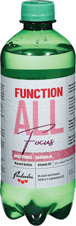 Radenska Funkiconalna pijača FunctionALL Focus, gazirana, 0,5 l | dm.si