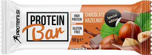 proteini.si Beljakovinska ploščica Chocolate Hazelnut, 50 g | dm.si