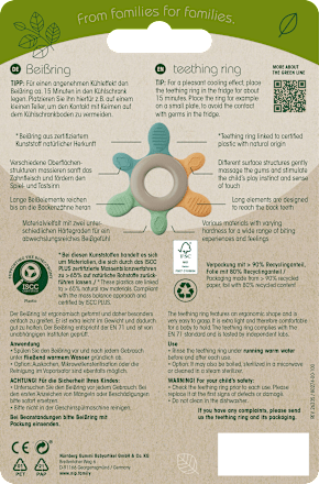 Nip Beißring Play Green rot, 1 St dauerhaft günstig online kaufen | dm.de