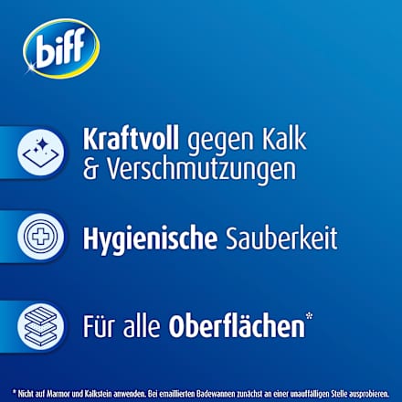 Biff Badreiniger Bad Total Hygienische Frische, 750 ml dauerhaft günstig online kaufen | dm.de