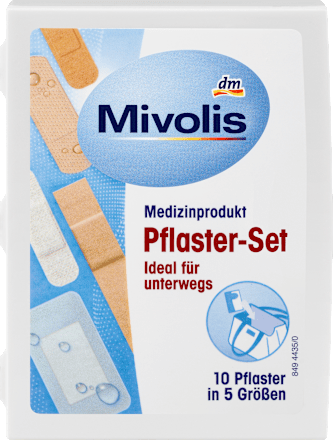 Mivolis Pflaster Set, 10 St dauerhaft günstig online kaufen | dm.de