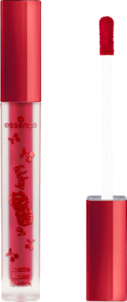 essence Mat tekoče rdečilo za ustnice SO CHERRY, 01 Cherry Kisses, 4 ml ...