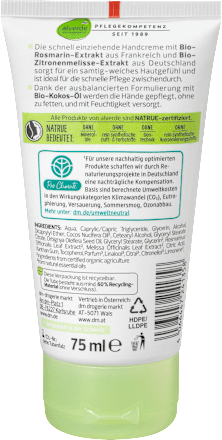 alverde NATURKOSMETIK EXPRESS krema za ruke - organski ruzmarin i limunova trava, 75 ml | dm.rs