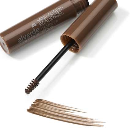 alverde NATURKOSMETIK Gel maskara za obrvi, 06 Mocca Brown, 1,8 ml | dm.si