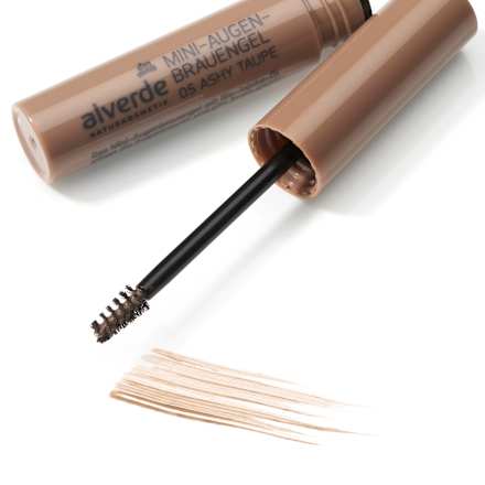 alverde NATURKOSMETIK Gel maskara za obrvi, 05 Ashy Taupe, 1,8 ml | dm.si