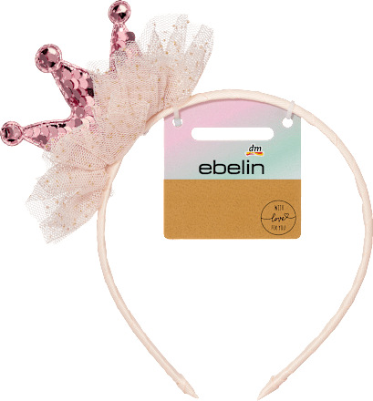 ebelin Haarreif Pailletten-Krone, 1 St dauerhaft günstig online kaufen | dm.de