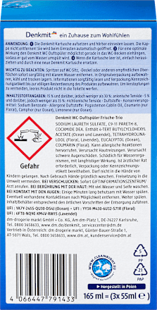 Denkmit WC Duftspüler Frische Trio, 3 St dauerhaft günstig online ...
