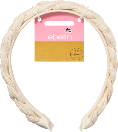 ebelin Haarreif geflochten, creme, 1 St dauerhaft günstig online kaufen | dm.de