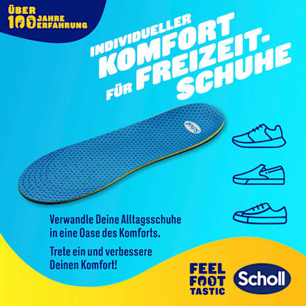 Scholl Einlegesohlen GelActiv Everyday, Gr. 40 -46,5 (1 Paar), 2 St dauerhaft günstig online ...