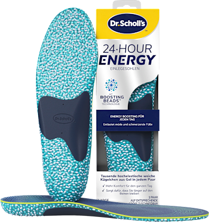 Scholl Einlegesohlen 24 hour energy Gr. 40 - 47,5 (1 Paar), 2 St dauerhaft günstig online kaufen ...