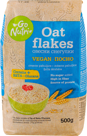 VITALIA Nutri Go ovsene pahuljice, 500 g | dm.rs