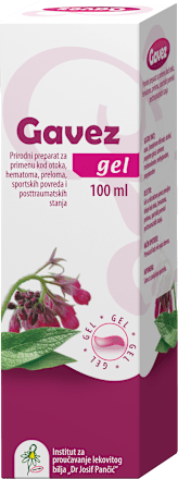 Institut „Dr Josif Pančić“ Gavez gel, 100 ml | dm.rs