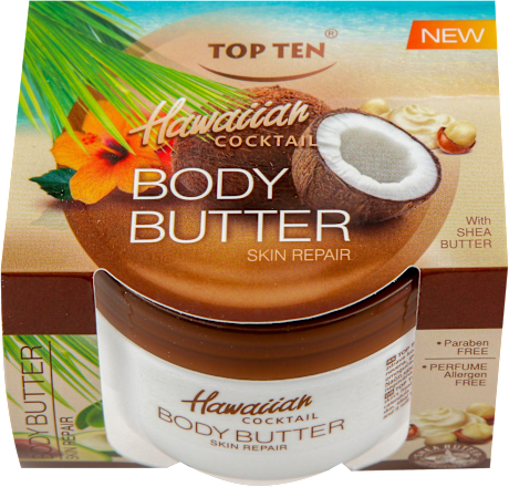 TOP TEN Hawaiian COCKTAIL AFTER SUN BODY BUTTER, 250 ml | dm.rs