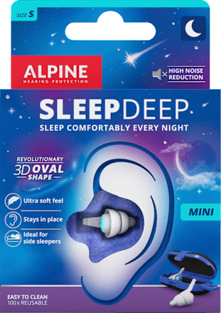 ALPINE Ohrstöpsel Sleep Deep Mini Größe S, 2 St dauerhaft günstig online kaufen | dm.de