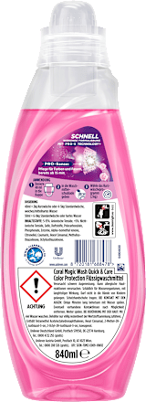 Coral Colorwaschmittel flüssig Magic Wash, 21 Wl dauerhaft günstig ...