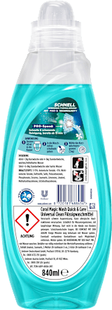 Coral Vollwaschmittel flüssig Magic Wash, 21 Wl dauerhaft günstig ...