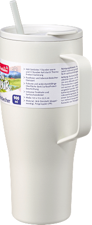 Profissimo Trinkbecher grau on tour 900 ml, 1 St dauerhaft günstig ...